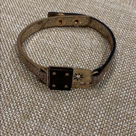 Tilly's | Jewelry | Hope On Gold Band Snap Closure Bracelet | Poshmark